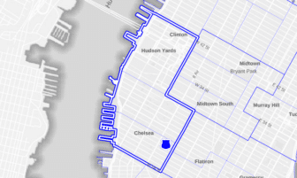 Police Precincts - Manhattan Community Board Five